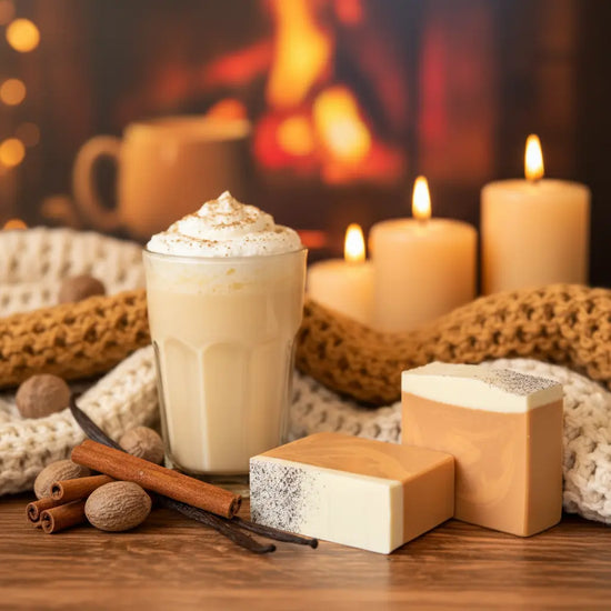Papa’s Nightcap Tallow Soap | Spiced Eggnog & Nutmeg | T2T – Titus 2 Tallow